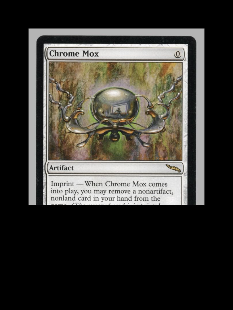 Chrome Mox #152/306 TCG Rare Artifact English Mirrodin 2003, Toys ...
