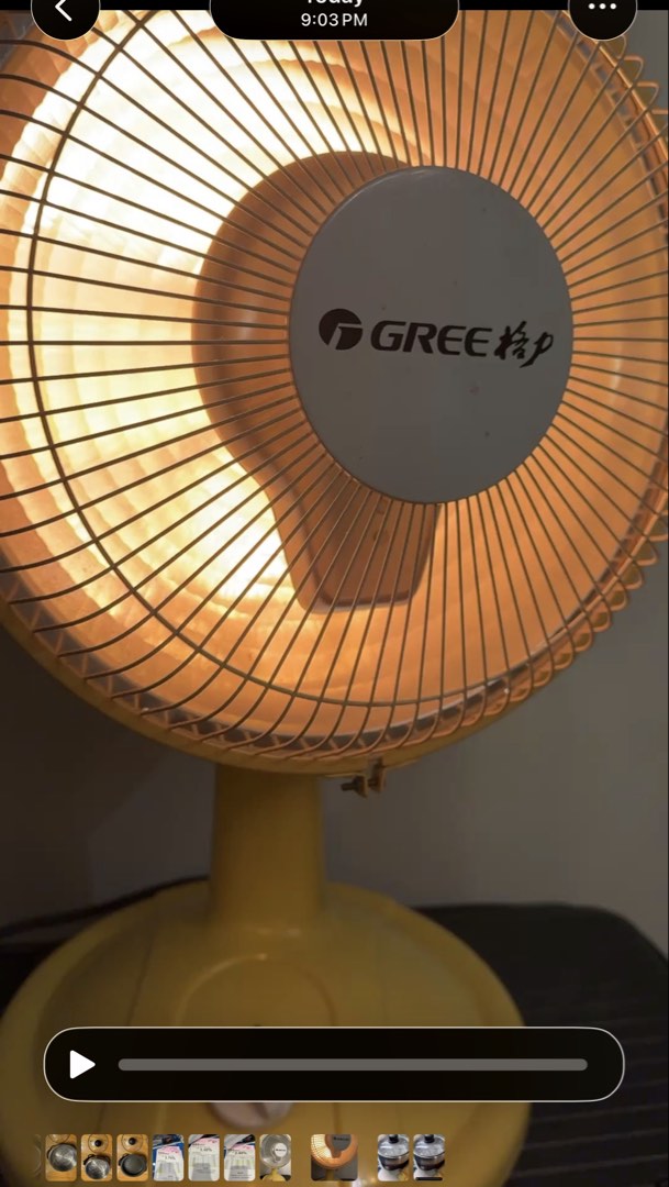 Gree Electric Heater Fan, 家庭電器, 冷氣機及暖風機 - Carousell