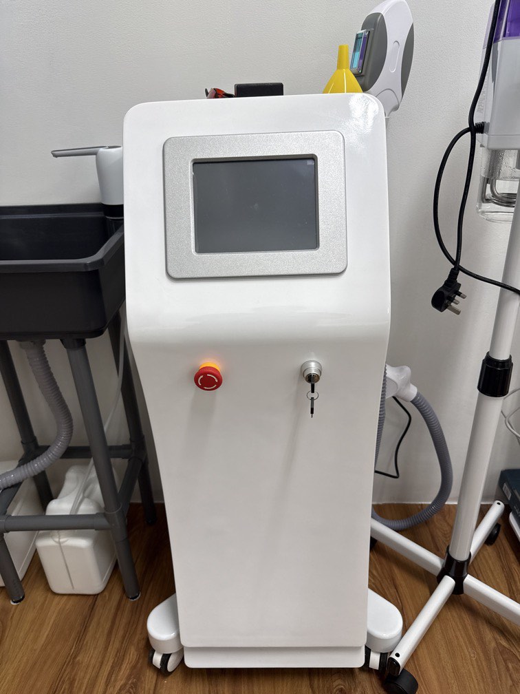 IPL Hair Removal Skin Rejuvenation Home Use Hair Removal Ice Titanium ...