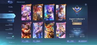 Mobile Legends Account - High Rank, Many Skins, Video Gaming, Gaming ...