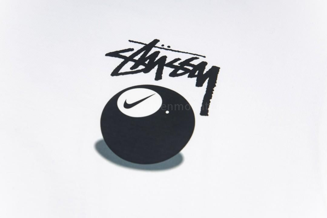 Nike x Stussy 8 Ball 聯名Tee, 男裝, 上身及套裝, T-shirt、恤衫、有領衫 - Carousell