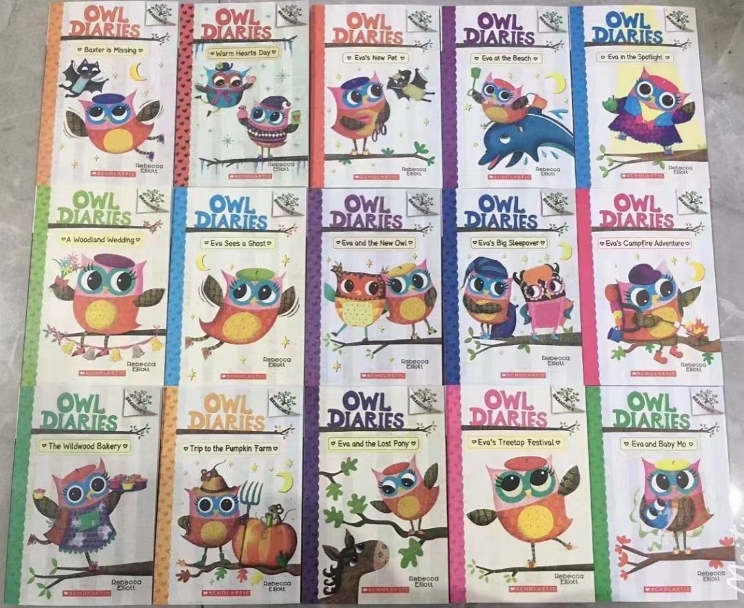 Owl Diaries Books by Rebecca Elliott - 19 Books, Hobbies & Lifestyle ...
