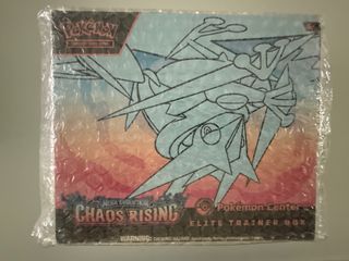 Pokemon TCG Chaos Rising Booster Box + Chaos Rising ETB Pokemon center ...