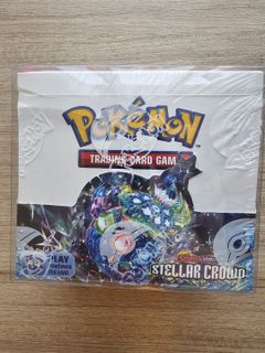 Pokemon Scarlet & Violet: Destined Rivals half booster Booster Box case ...