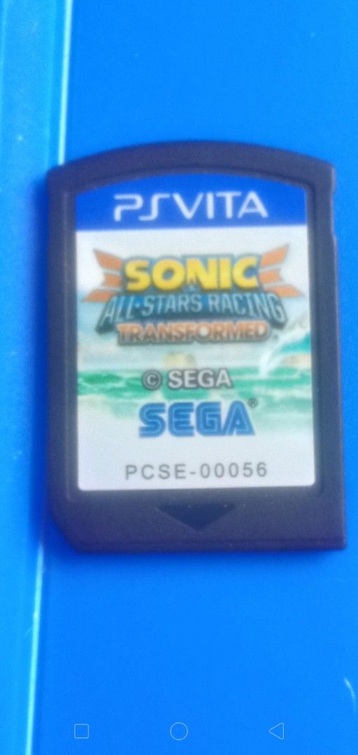 Sonic All-Stars Racing Transformed PS Vita Game, Video Gaming, Video ...
