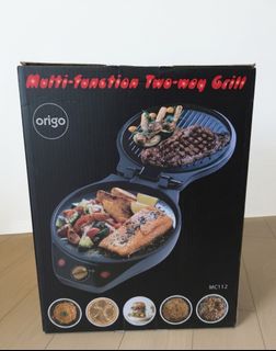 Origo Multi-function Two-way Grill MC112, 家庭電器, 廚房電器, 燒烤爐及火鍋鍋具 - Carousell