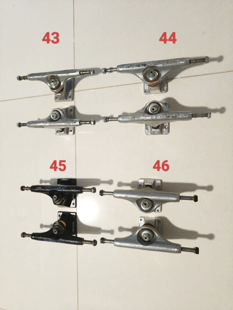 [CLEARANCE] TKP Skateboard Trucks (Thunder, Independent), Sports ...