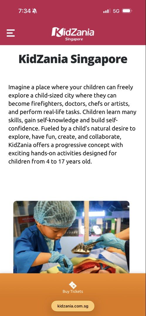 KidZania Singapore Ticket - Adult Passes Available - 19 June 2026 ...