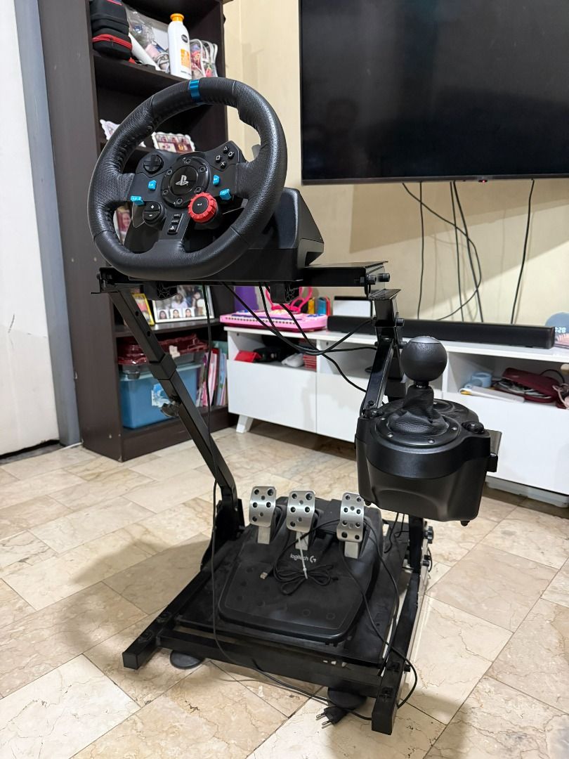 Logitech G29 Racing Sim Kit w/ Shifter, Video Gaming, Video Game ...