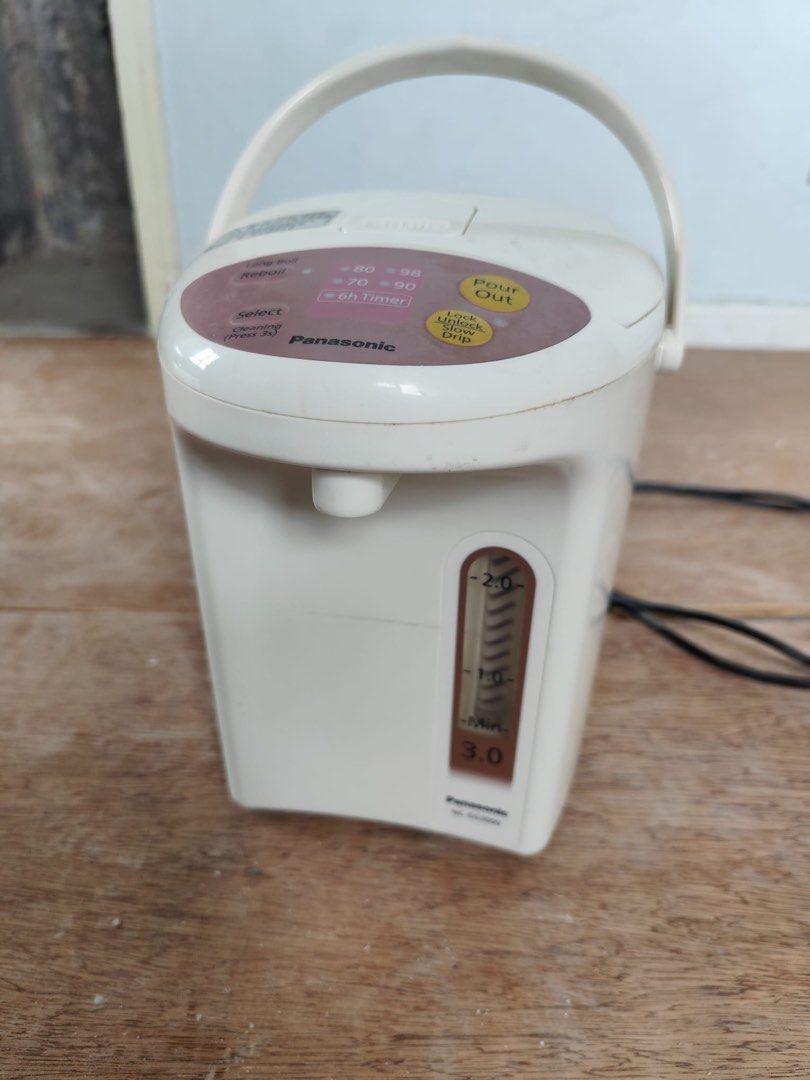 Panasonic 電熱水煲, 家庭電器, 廚房電器, 水壺 - Carousell