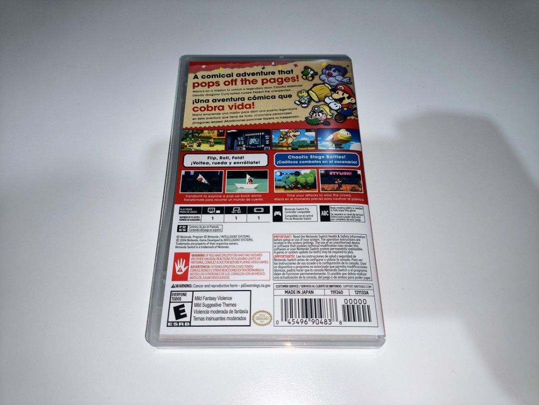 Nintend Switch Paper Mario The Thousand-Year Door (US), Video Gaming ...