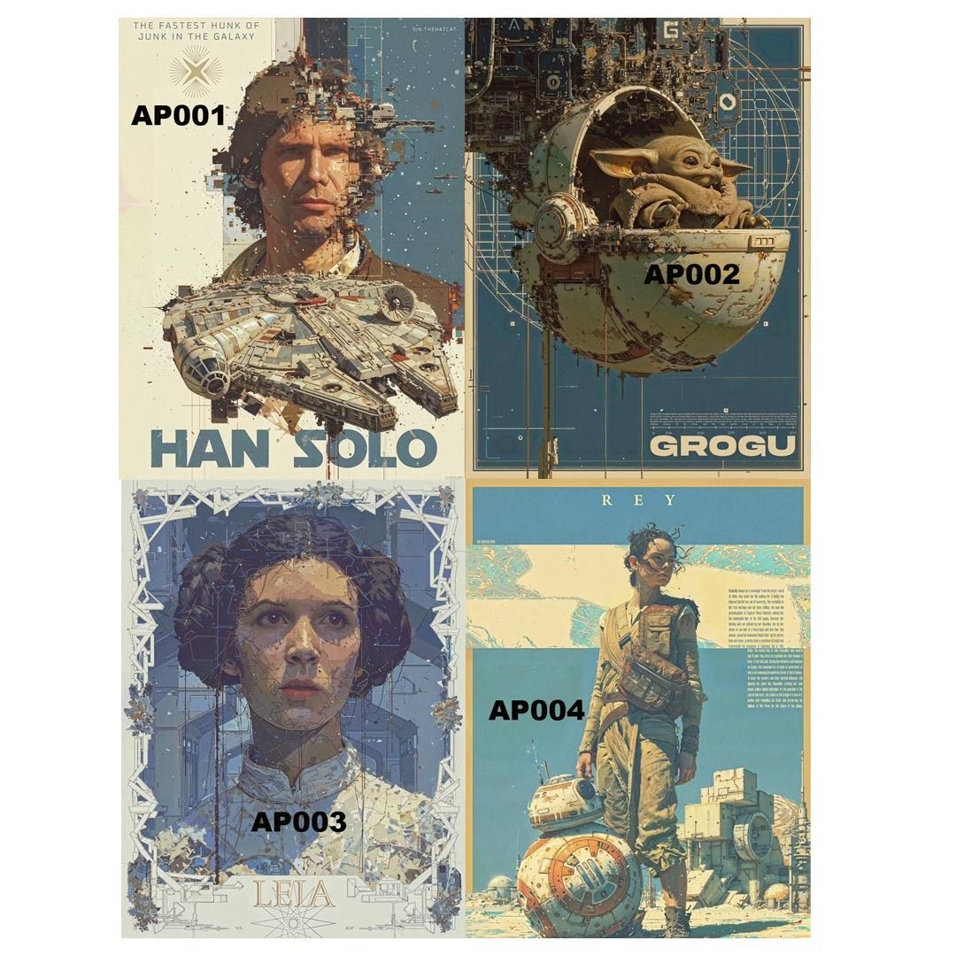STAR WARS FAN ART (2026) POSTERS PART 4, Toys & Collectibles, Fan ...