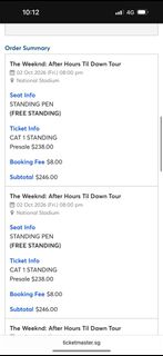 The Weeknd: After Hours Til Dawn Tour Tickets - Oct 2, 2026, Tickets ...