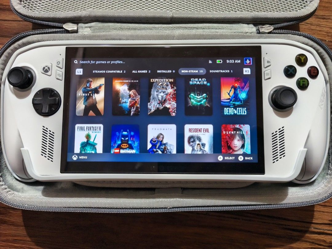 ASUS ROG XBOX Ally 512GB COMPLETE 100 BATT HEALTH, Video Gaming, Video ...