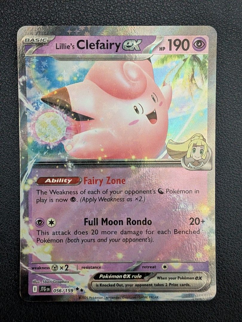 Lillie's Clefairy EX #056 Playable Playables, Toys & Collectibles ...