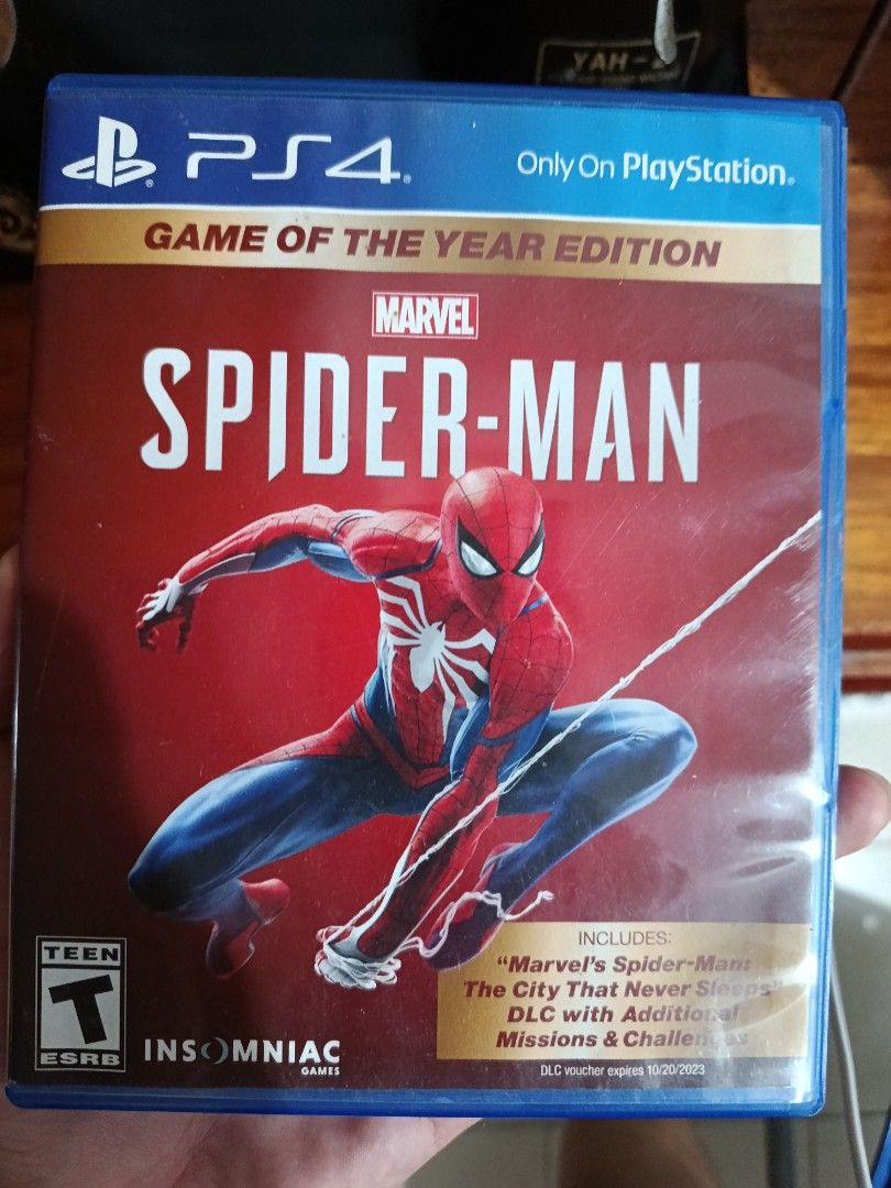 Marvel's Spider-Man Game of the Year Edition PS4, Video Gaming, Video ...