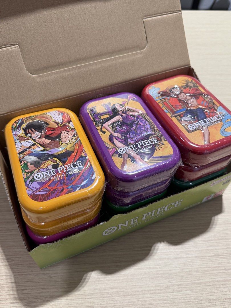 One Piece Card Game Mini Tin Pack Set Vol.3 (TS-03), Toys ...