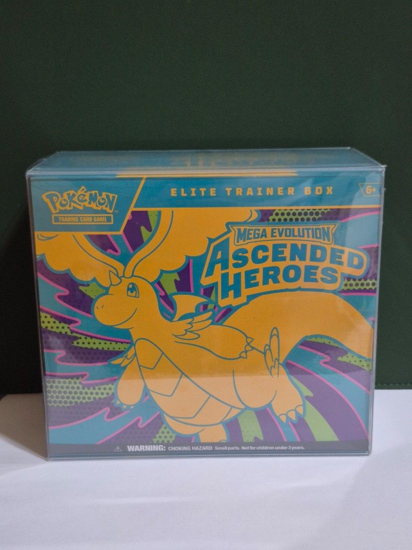 Pokemon Ascended Heroes ETB Elite Trainer Box (with cover), Hobbies ...
