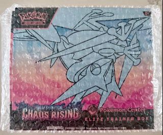 Pokemon Chaos Rising Mega Evolution Pokemon Center Elite Trainer Box ...