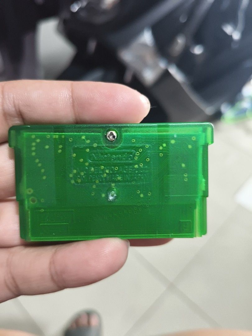 Pokemon Emerald Version Game Boy Advance Cartridge, Video Gaming, Video ...