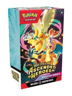 Pokemon TCG Mega Evolution Ascended Heroes Booster Packs (3-Pack Set ...