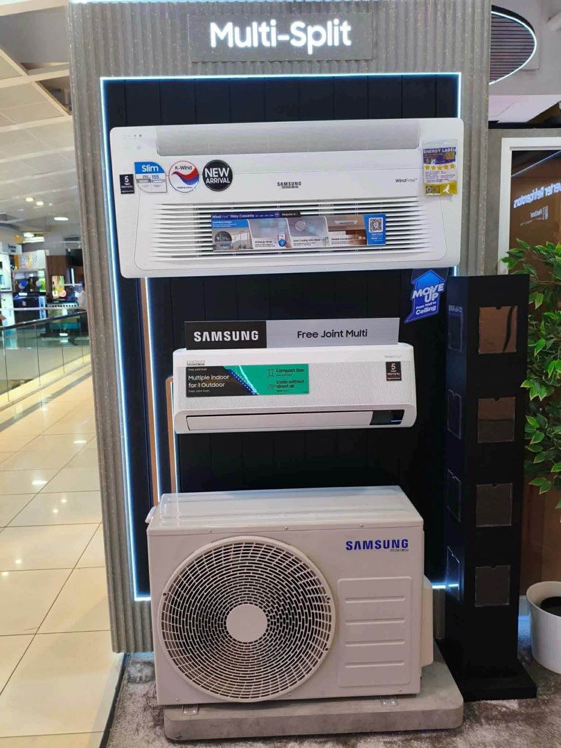 SAMSUNG MULTI SPLIT INVERTER AIR CONDITIONER, TV & Home Appliances, Air ...