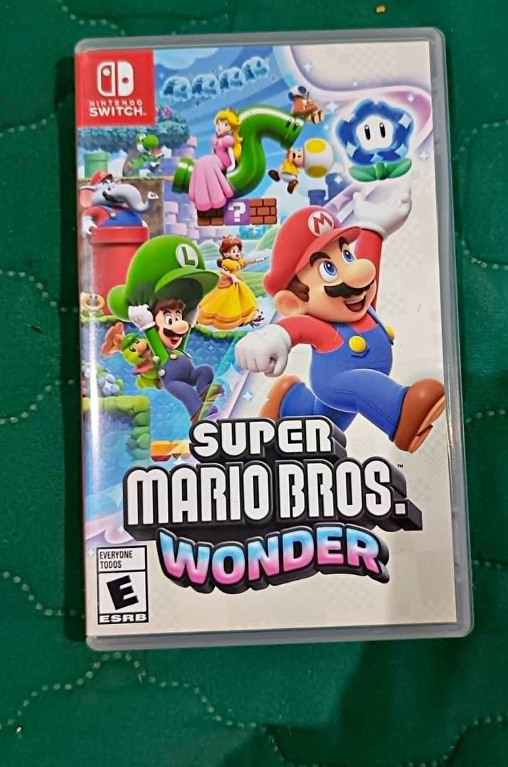 Super Mario Bros. Wonder Nintendo Switch Game, Video Gaming, Video ...