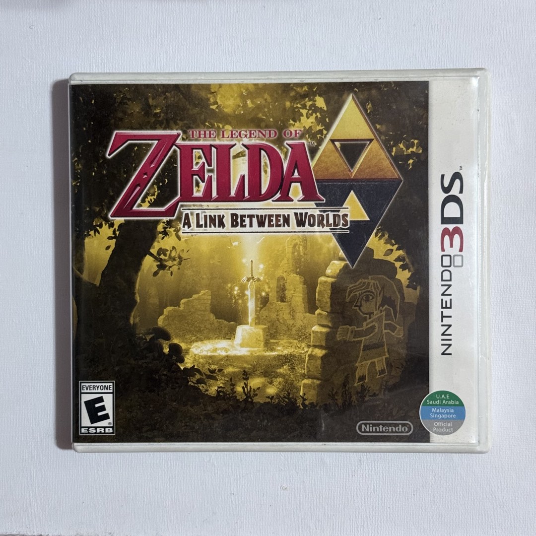 The Legend of Zelda A Link Between Worlds Nintendo 3DS Game, Video ...