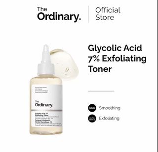 The Ordinary Glycolic Acid 7% Exfoliating Toner 240ml, Beauty ...