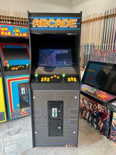 Pacman Yellow 2 Player Upright IMPORTED Arcade Machine, Video Gaming ...