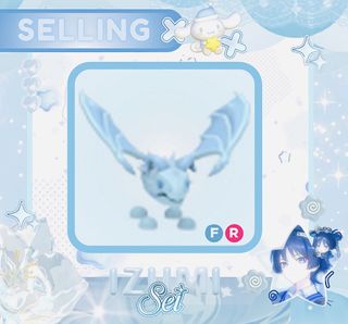 ️Strawberry Bat dragon FR ️|| Adopt Me 🩷, Video Gaming, Gaming ...