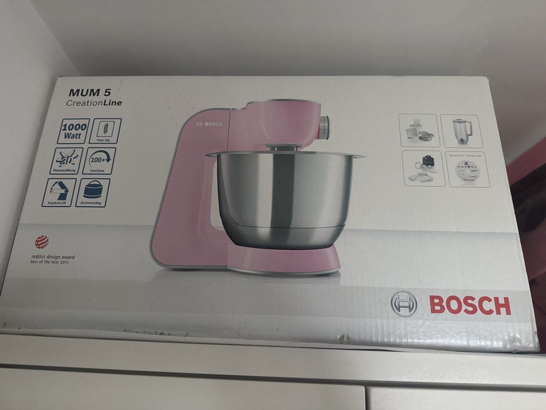 BOSCH MUM 5 CreationLine 廚師機, 家庭電器, 廚房電器, 打蛋器及廚師機 - Carousell