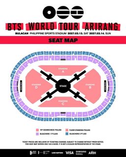 BTS World Tour Arirang in Bulacan, Tickets & Vouchers, Event Tickets on ...