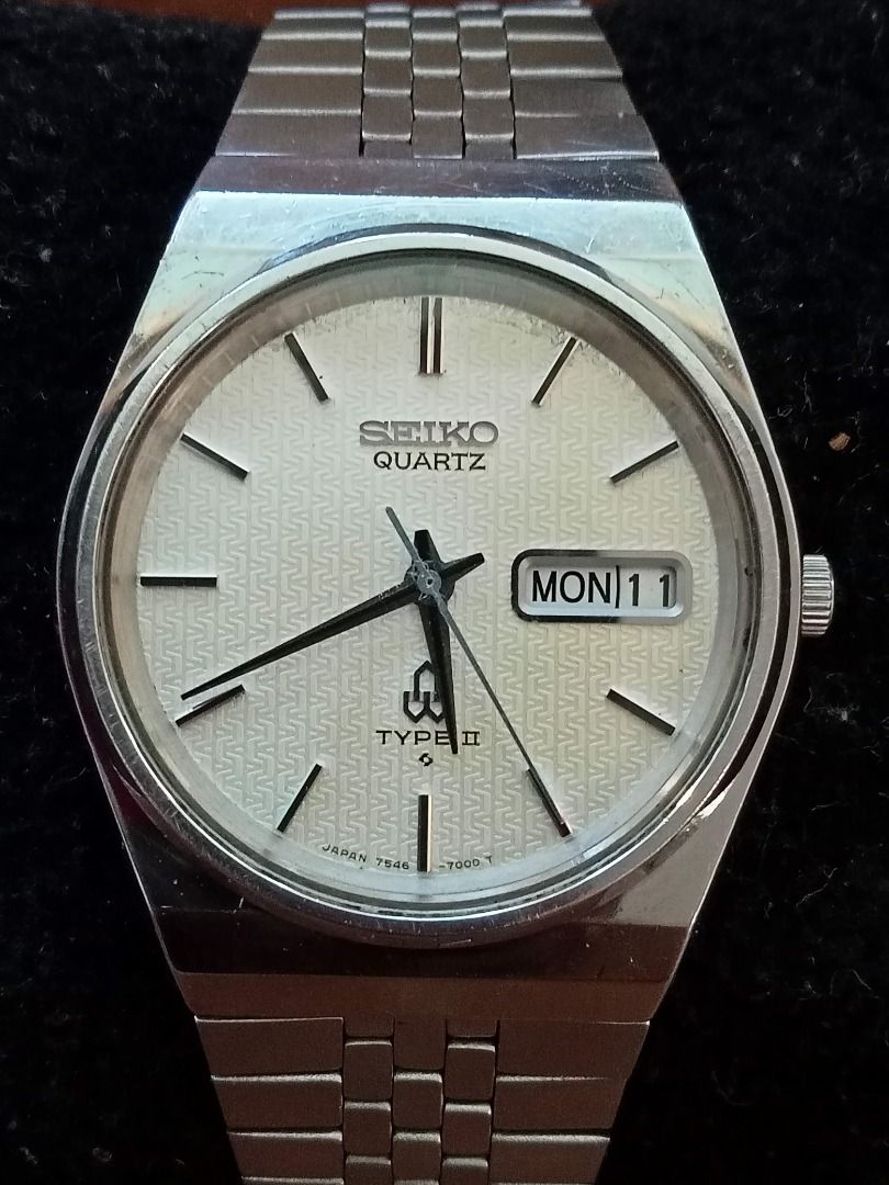 FAST DEAL! Birthday Watch July 1977! Seiko Type II 7546-7000 DAINI JDM ...