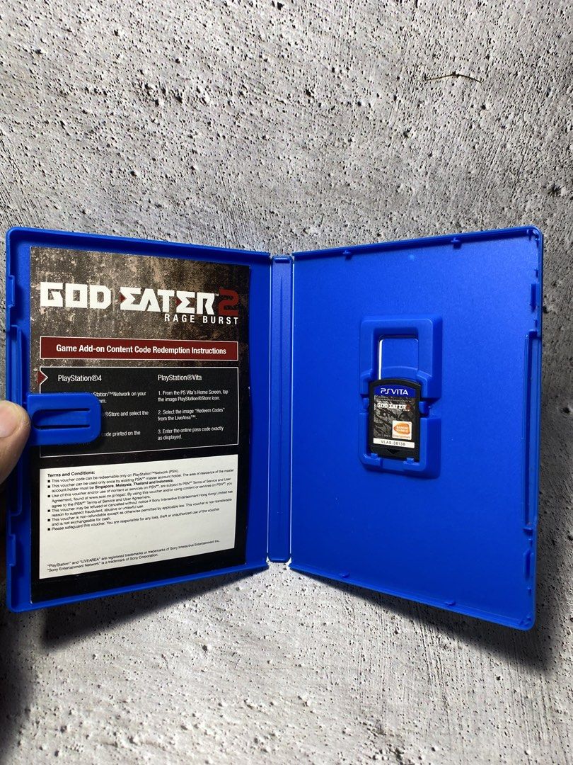 God Eater 2 Rage Burst - PSVita, Video Gaming, Video Games, PlayStation ...