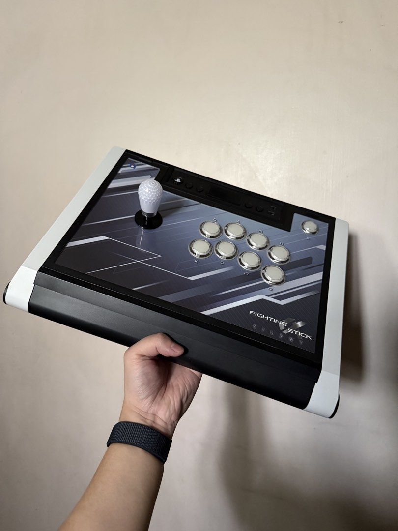 Hori Alpha Silent Fighting Stick, Video Gaming, Gaming Accessories ...