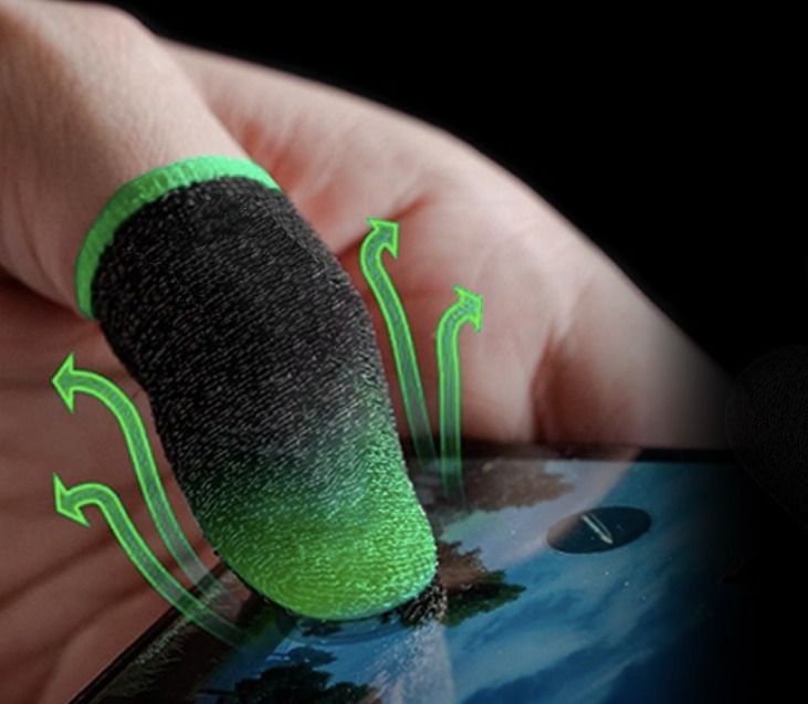 ibre Finger Mobile Gaming Sleeve Gloves (Premium Quality Stitch) – Anti ...