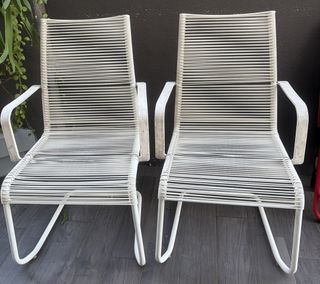 IKEA ASKHOLMEN Outdoor Chair with Cushion - Dark Brown, Furniture ...
