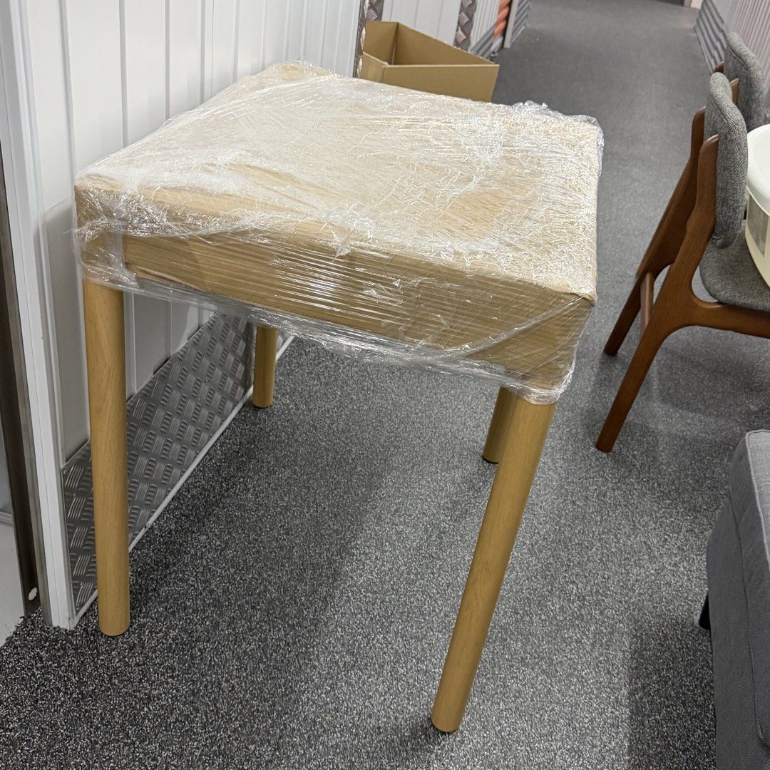 IKEA TONSTAD Desk, Oak Veneer, 120x47 cm, Furniture & Home Living ...
