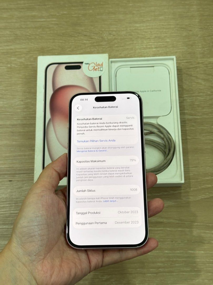 iPhone 15 Basic 128 Gb ex IBOX, Telepon Seluler & Tablet, iPhone ...