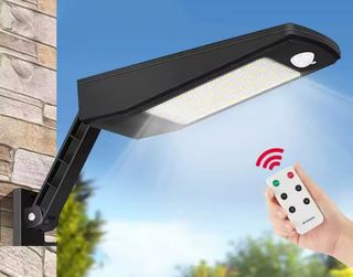 Outdoor Solar Lamp Post Lights, Aluminum Classic Black Light Pole ...