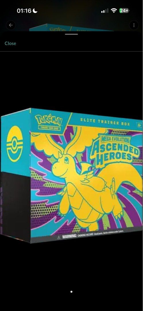 Pokemon Mega Evolution Elite Trainer Boxes - Perfect Order & Ascended ...