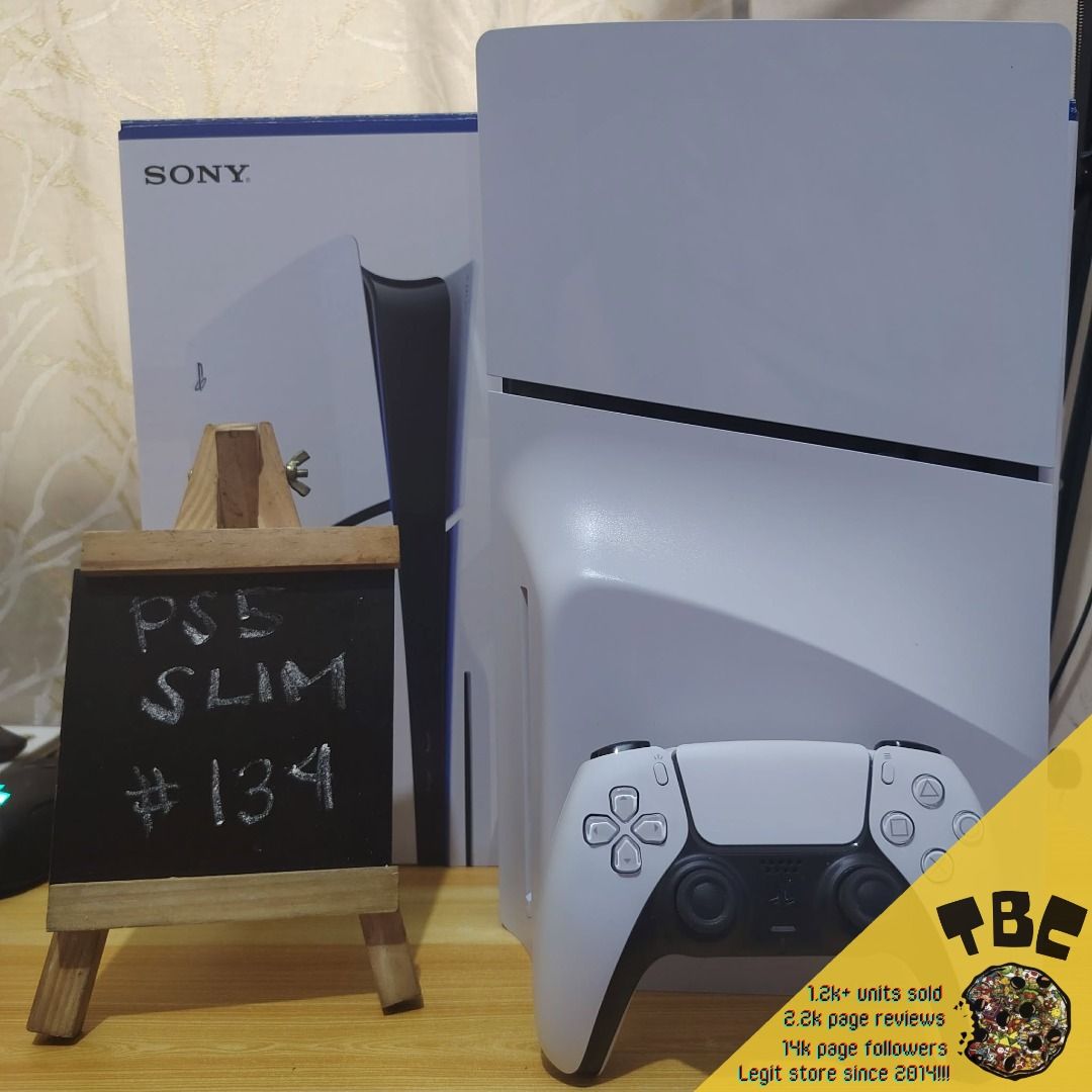 PS5 Slim 1TB Disc Edition Mura lng!, Video Gaming, Video Game Consoles ...