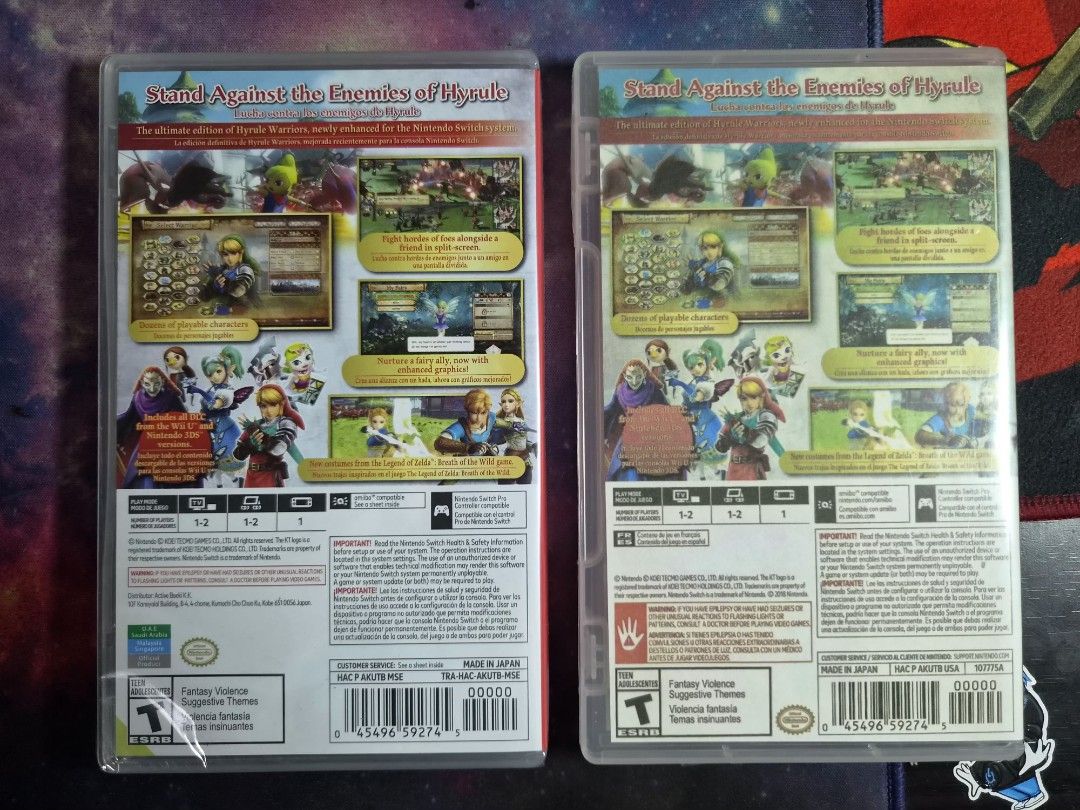 RARE GAME - Hyrule Warriors Definitive Edition for the Nintendo Switch ...