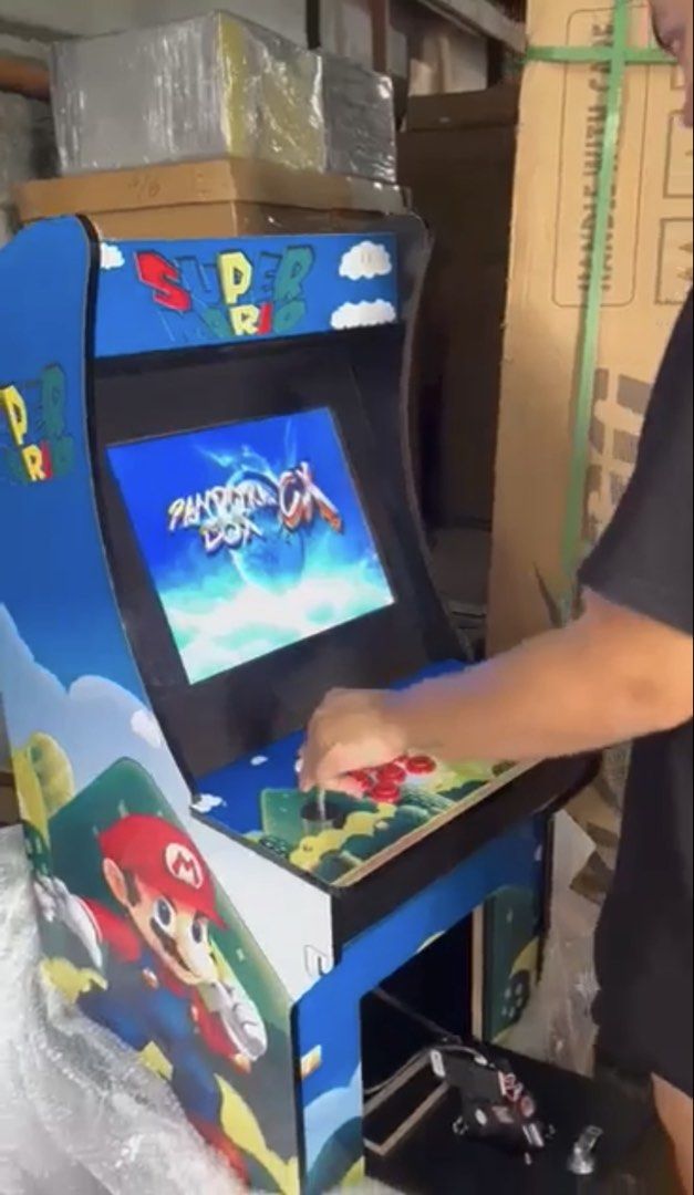 Super Mario 2 Player Upright Arcade Machine, Video Gaming, Video Games ...