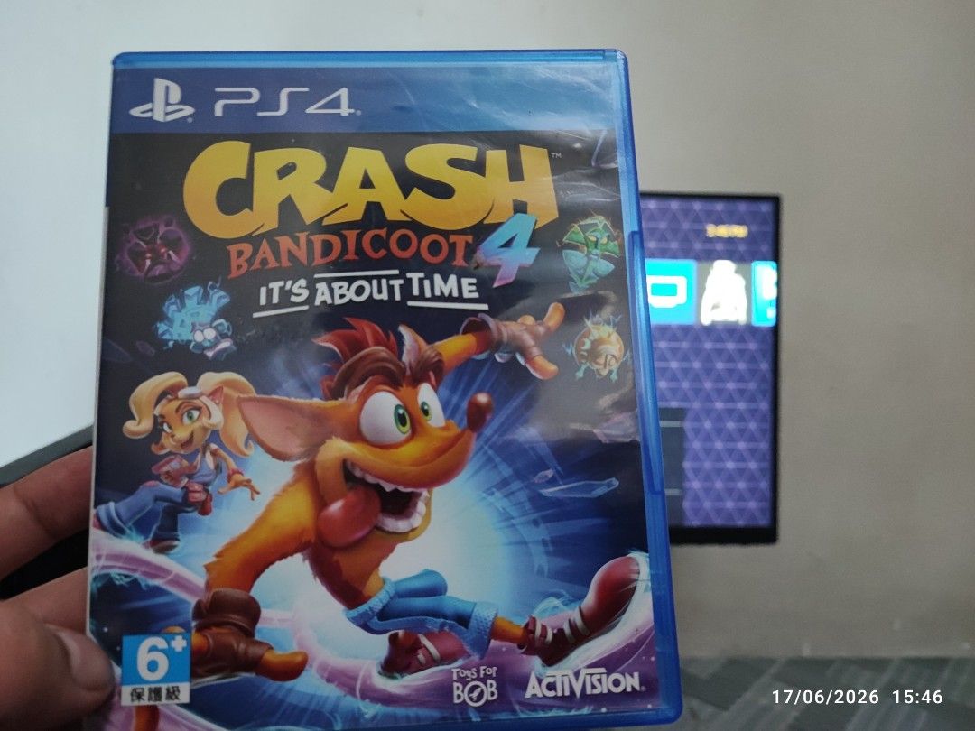 Crash Bandicoot 4: It's About Time PS4 Game, Video Gaming, Video Games ...