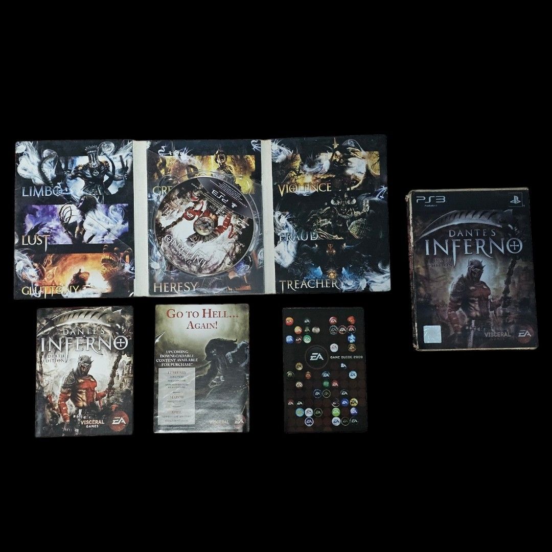 Dante's Inferno Death Edition PS3, Video Gaming, Video Games ...