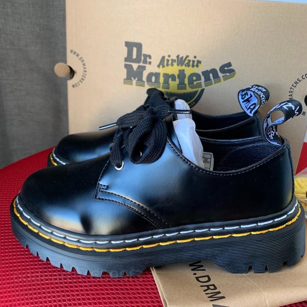 全新🌸dr.martens 1461 BEX 三孔低帮厚底頭層牛皮馬丁鞋, 女裝, 鞋, 厚底鞋 - Carousell