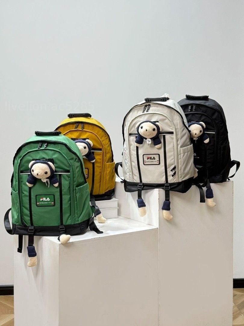 全新 Fila 雙背包 大容量背囊 | 原廠Outlet直發, 女裝, 手袋及銀包, 背囊 - Carousell