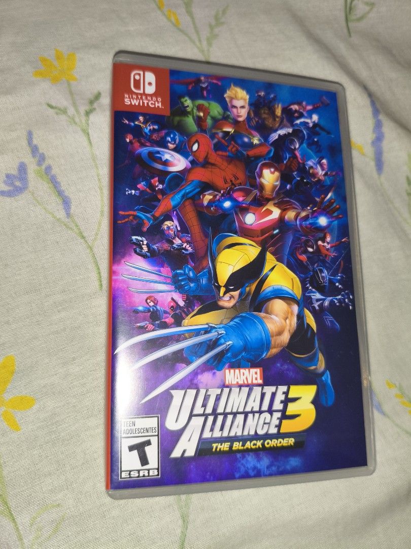 Marvel Ultimate Alliance 3 The Black Order Nintendo Switch Game, Video ...